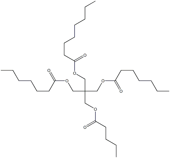 3-(heptanoyloxy)-2-[(octanoyloxy)methyl]-2-[(pentanoyloxy)methyl]propyl ...