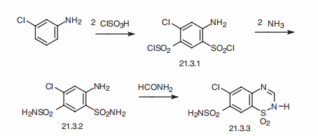 Chlorothiazide 58-94-6 wiki