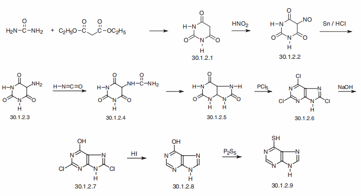 6-Mercaptopurine monohydrate 6112-76-1 wiki