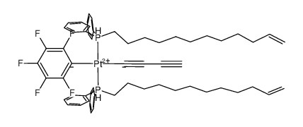 trans-(C6F5)(Ph2P(CH2)10CH=CH2)2Pt(C2)2H 945679-66-3 wiki