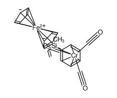 (CH2=CH)MeSi[((η6-C6H6)Cr(CO)3)(η5-C5H4)Fe(η5-C5H5)] 956029-33-7 wiki